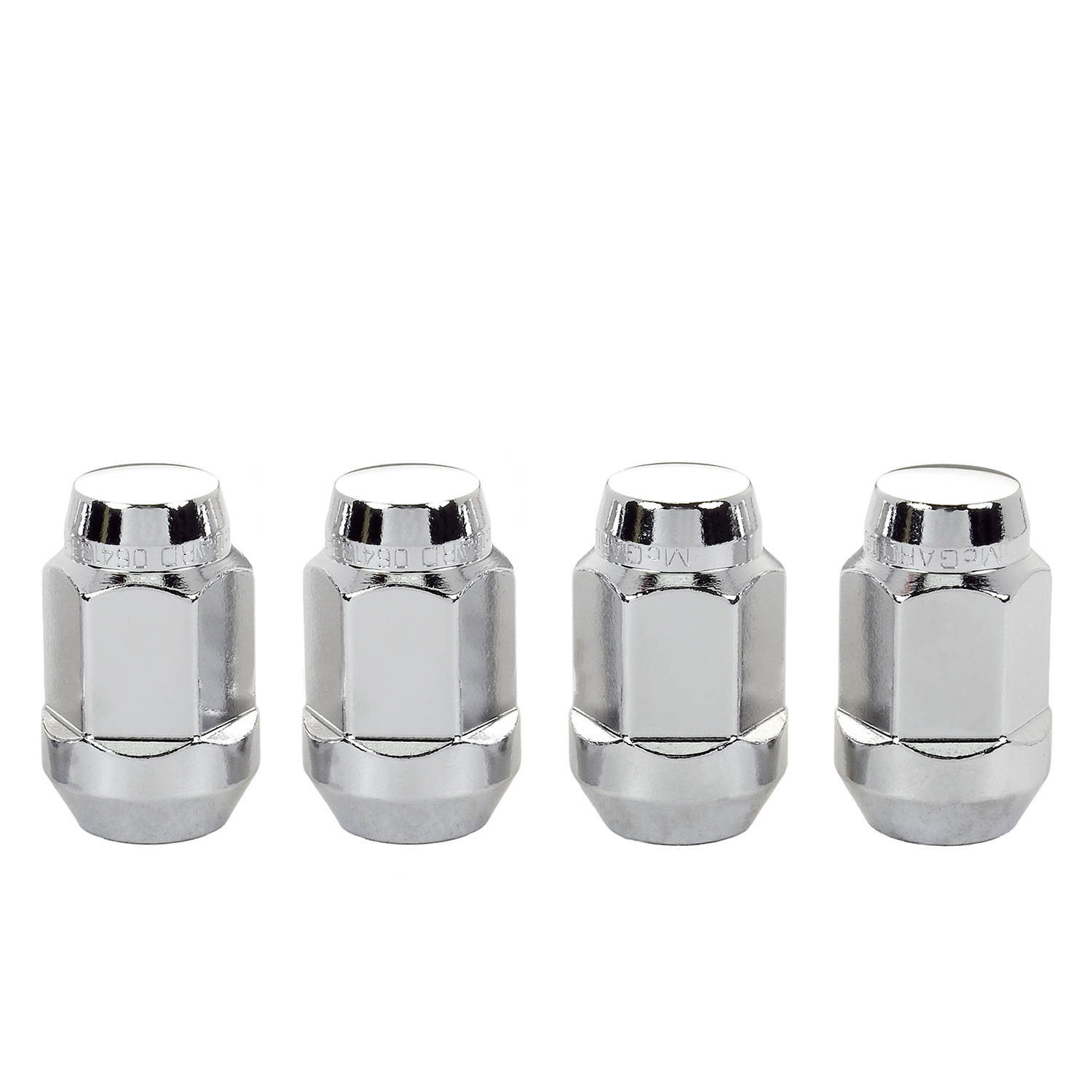 Chrome Bulge Cone Seat Style Lug Nut Set (M14 X 1.5 Thread Size) – Set ...